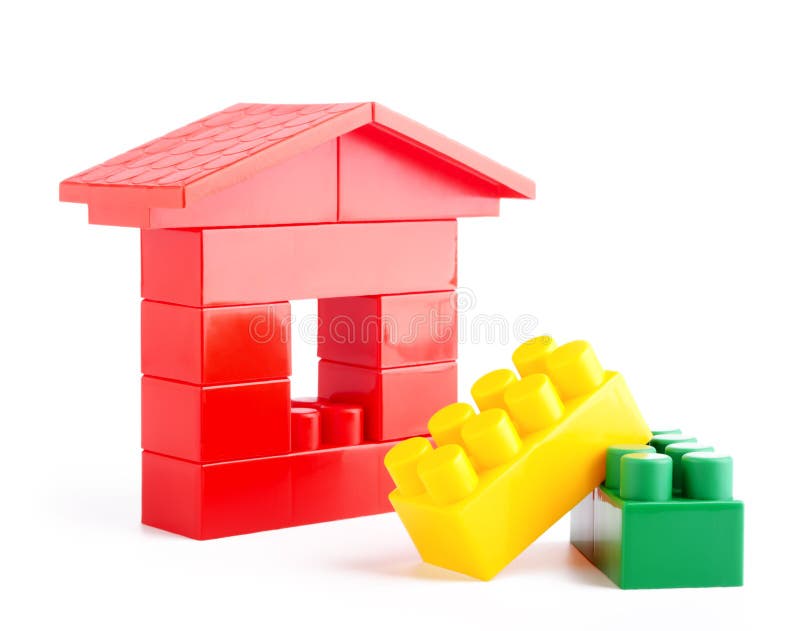 Toys blocks. stock image. Image of exterior, children - 28748369