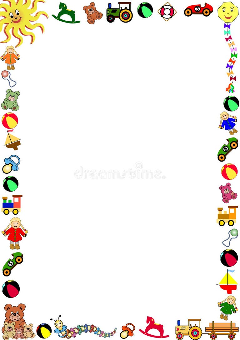 Toys Border Stock Illustrations – 5,350 Toys Border Stock Illustrations ...