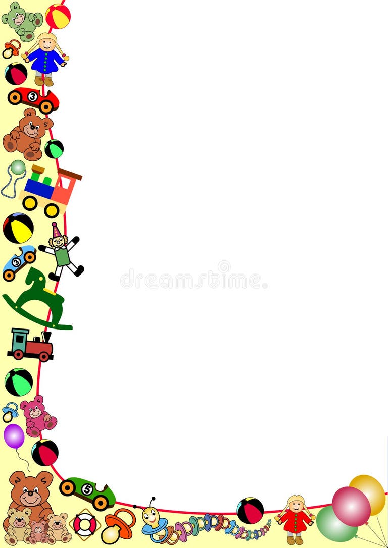 Toys Border Stock Illustrations – 5,350 Toys Border Stock Illustrations ...