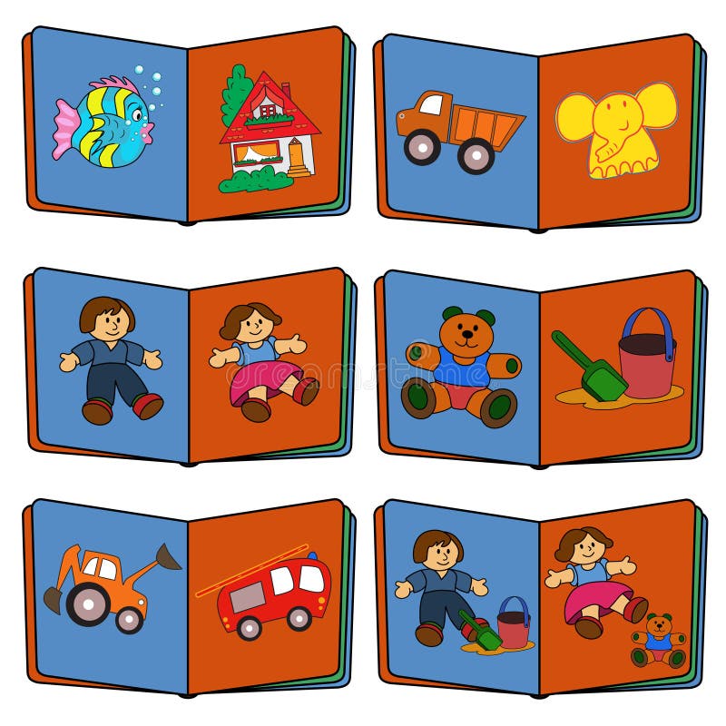 Color, Count and Graph. Educational Children Game with Toys Stock ...