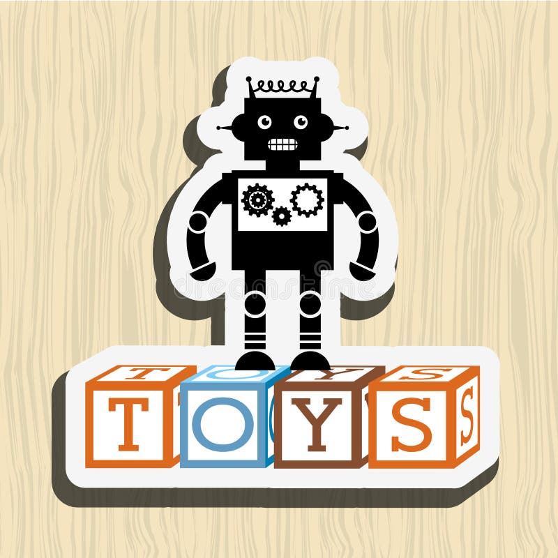 Toys kids design stock illustration. Illustration of letters - 70358765