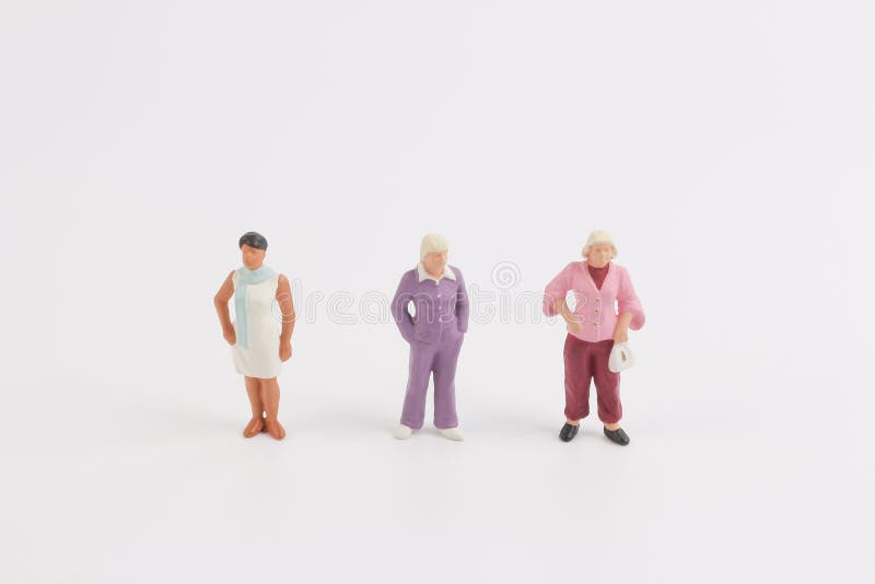 The Fun of Mini People Climbing the Giant Ice Cream Stock Image - Image ...