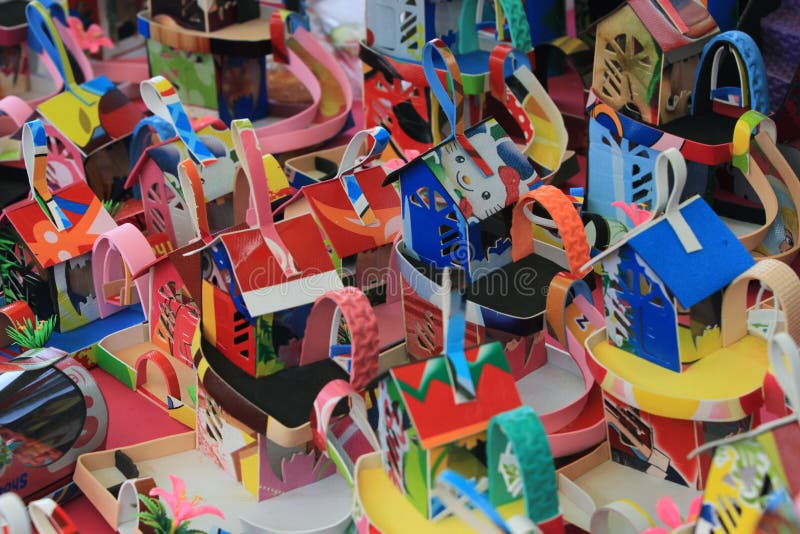 Toys from Recycled Material Editorial Photo - Image of city, recycled ...