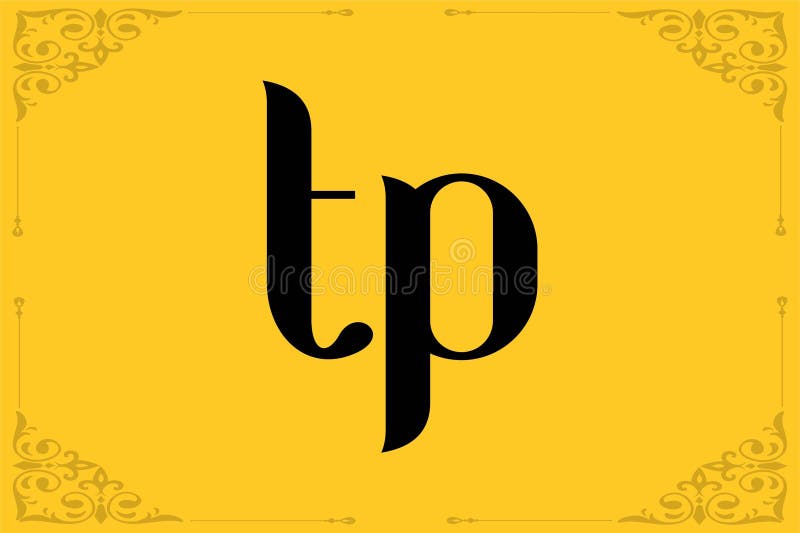 TP abstract luxury logo stock vector. Illustration of template - 362196771