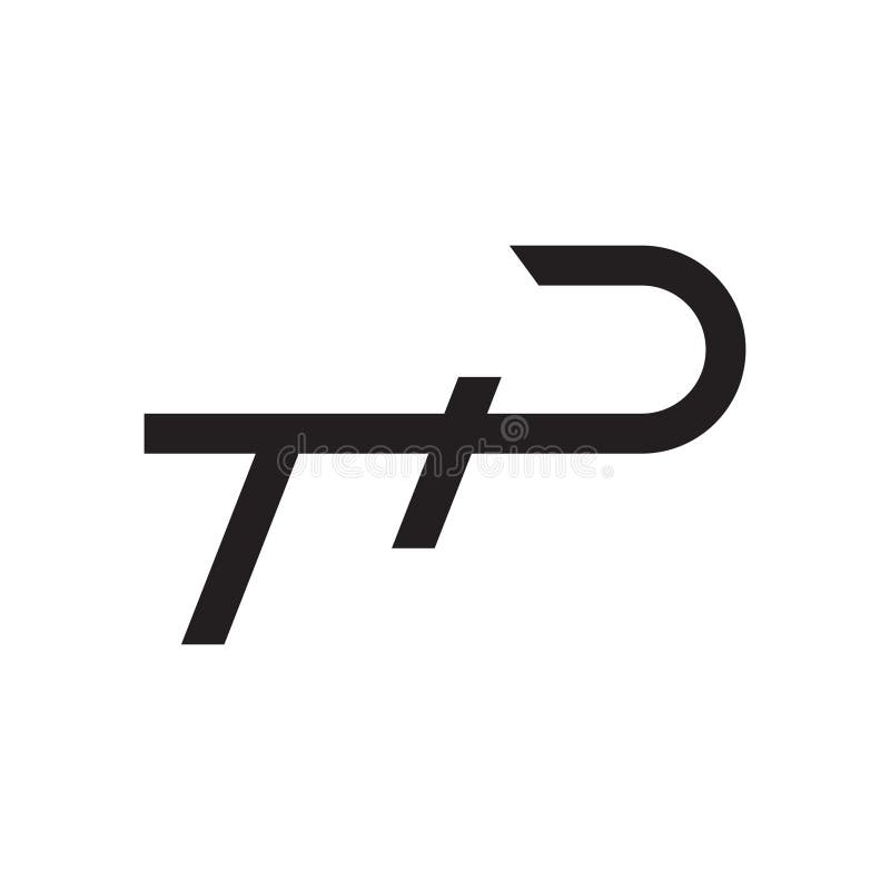 Tp Initial Letter Vector Logo Icon Stock Vector - Illustration of ...