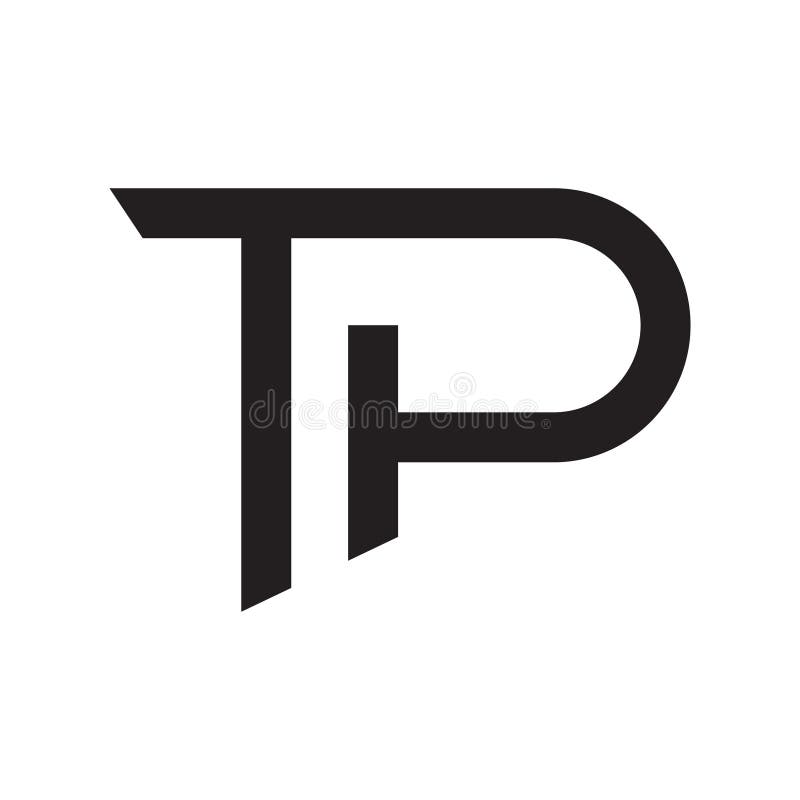 Tp Initial Letter Vector Logo Icon Stock Vector - Illustration of icon ...