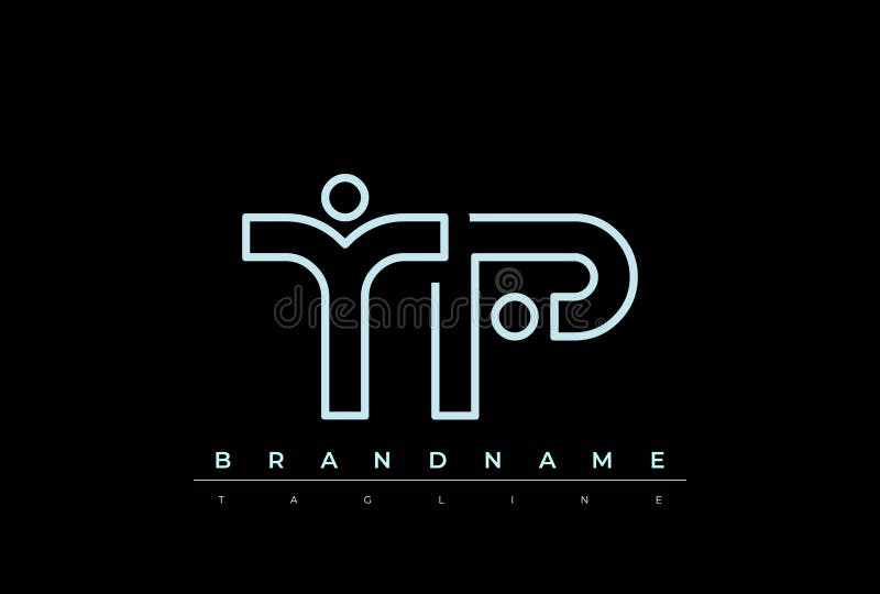 TP Technology Letter Logo Template Stock Vector - Illustration of ...
