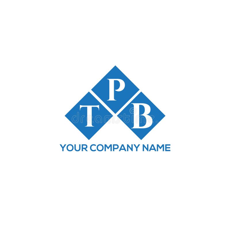 TPB Letter Logo Design on White Background. TPB Creative Initials ...