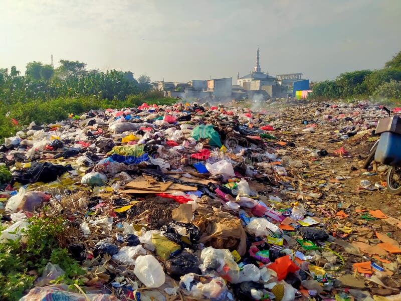 TPS, Temporary Garbage Disposal in Cakung Area Editorial Stock Image ...