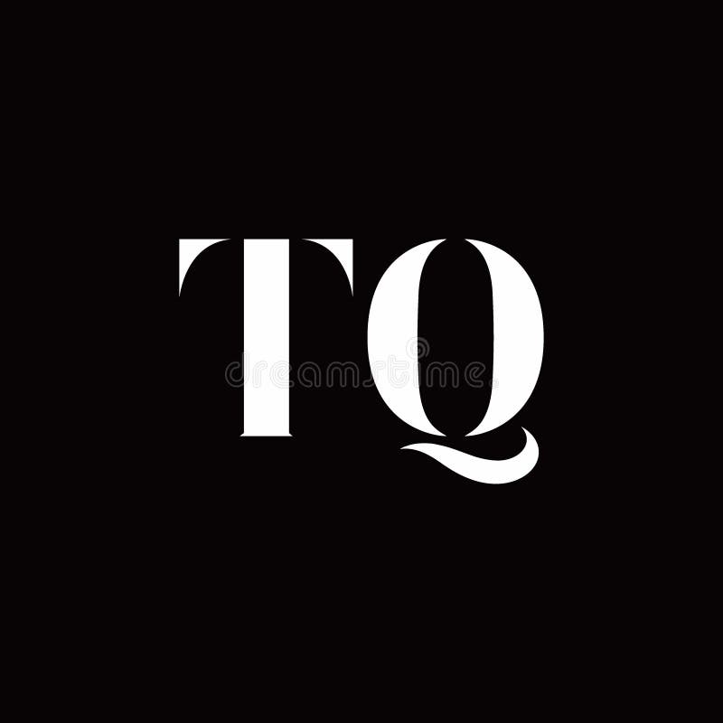 TQ Logo Letter Initial Logo Designs Template Stock Vector ...