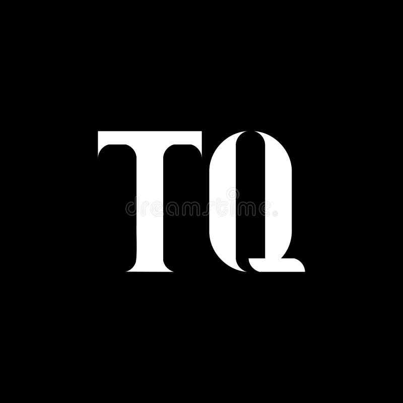 TQ T Q Letter Logo Design. Initial Letter TQ Linked Circle Uppercase ...