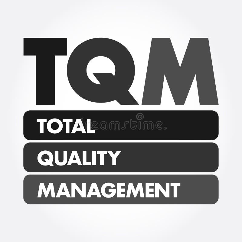 Total Quality Management Logo Tqm Total Quality Image & Photo (Free