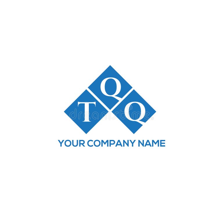 TQQ Letter Logo Design on White Background. TQQ Creative Initials ...