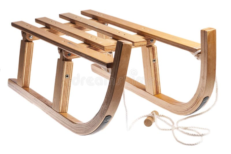 Vitt trä för pulka arkivfoto. Bild av vitt, utomhus, drev - 24910820