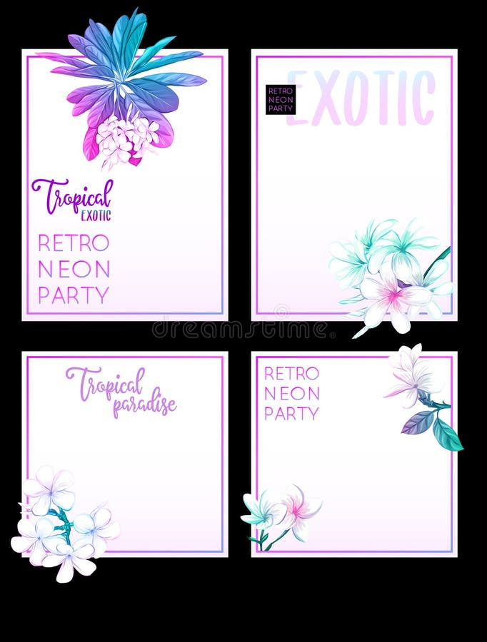 Tr card 4 stock vector. Illustration of hawaiian, journal - 163666096