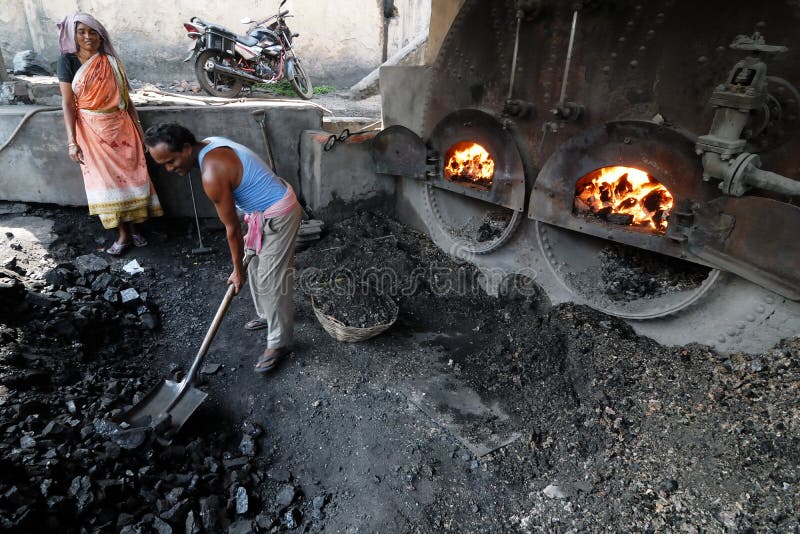 Trabajador De Las Minas De Carbón Foto de archivo editorial - Imagen de ...