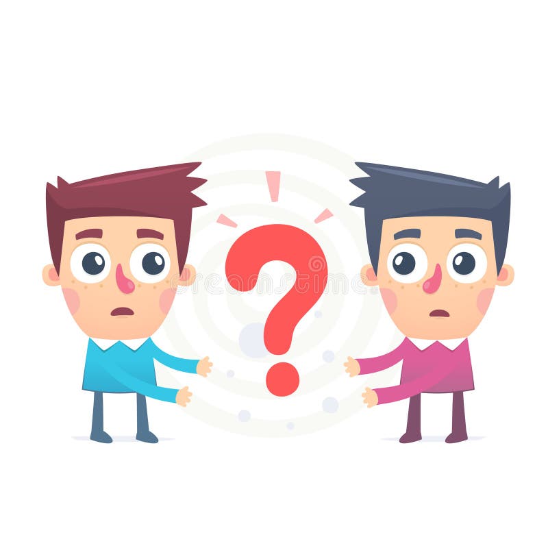 Trabajo En Equipo Para Solucionar Problemas Ilustración del Vector ...