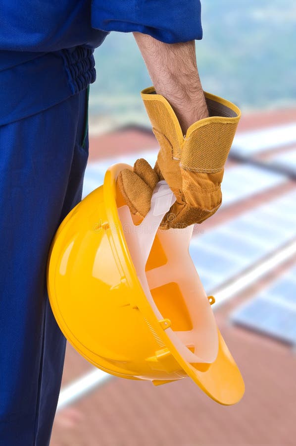 Trabalhador Do Colarinho Azul. Imagem de Stock - Imagem de trabalhador ...