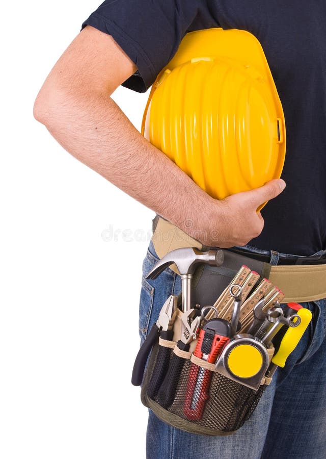 Trabalhador Do Colarinho Azul. Imagem de Stock - Imagem de colar ...