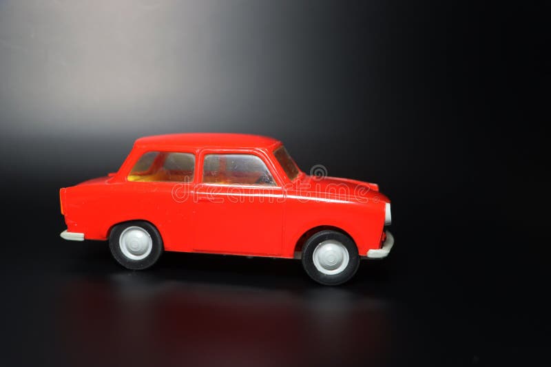 Trabant Car Model, Retro, Old Stock Photo - Image of vehicle, bumper ...