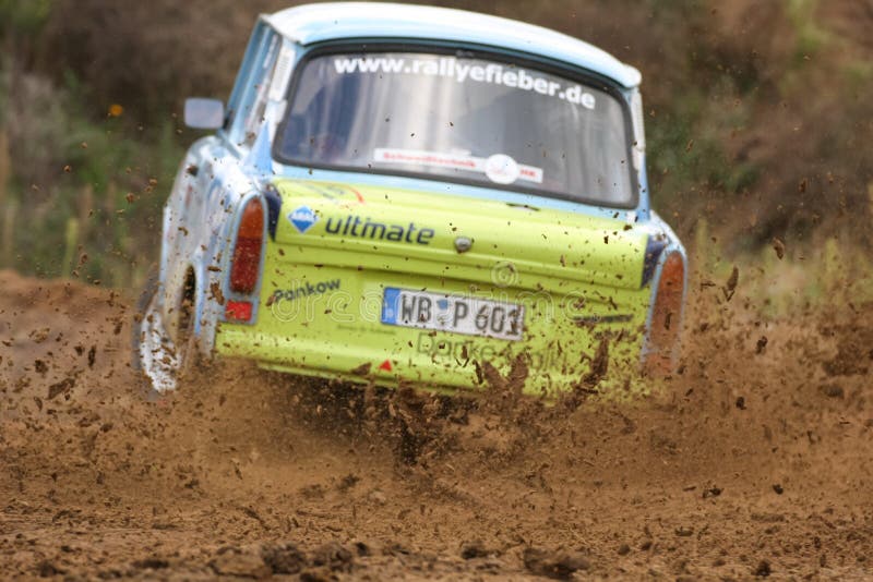Trabant Rallye Car editorial stock image. Image of competition - 26465919