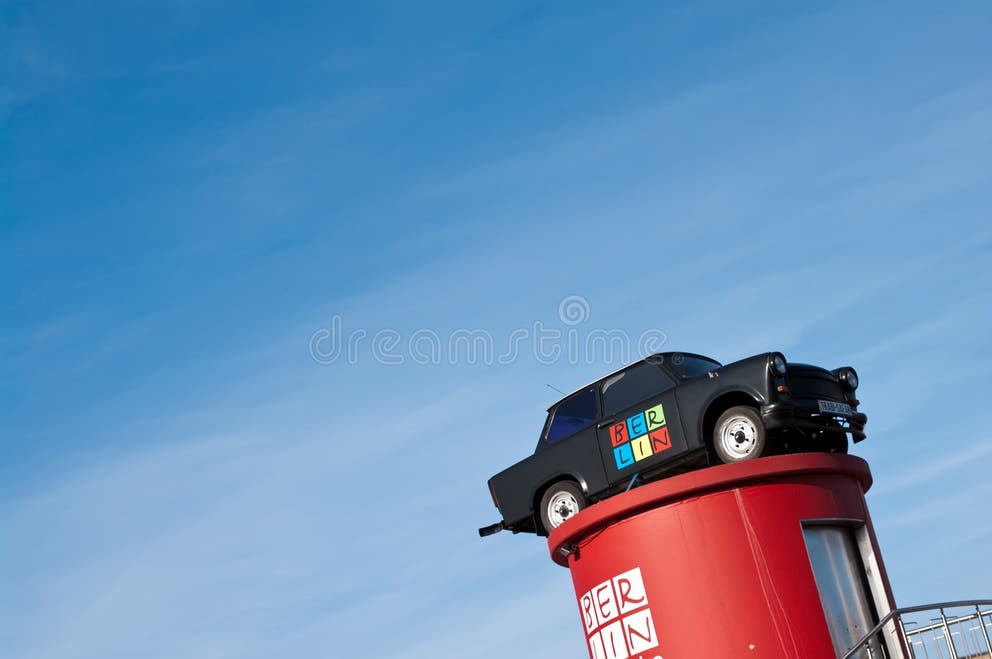 Trabant - Symbol of East Berlin Editorial Photography - Image of blue ...