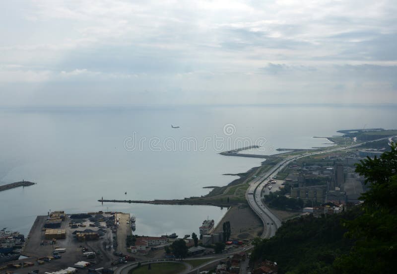 Trabzon stock image. Image of city, ocean, coast, harbor - 272887553