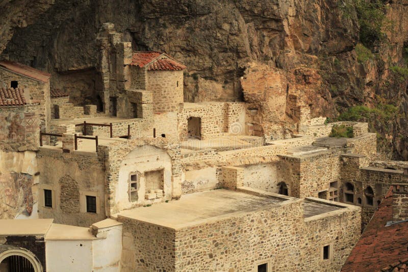 TRABZON, TURKEY - Sumela Monastery Stock Image - Image of pontos ...