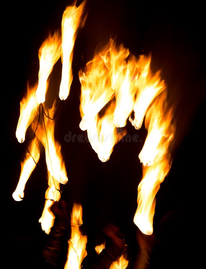 Trace of fire on black stock image. Image of bonfire - 105649557