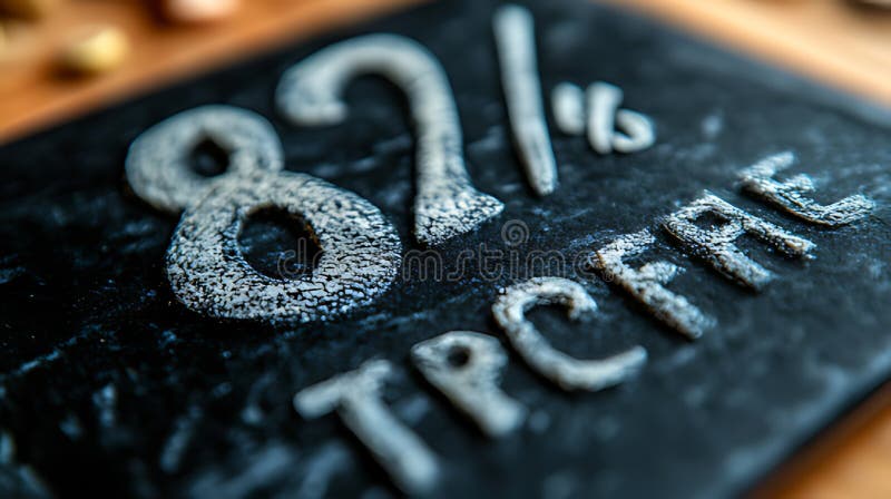 87 Trace Free Chalkboard Sign Closeup Stock Illustration - Illustration ...