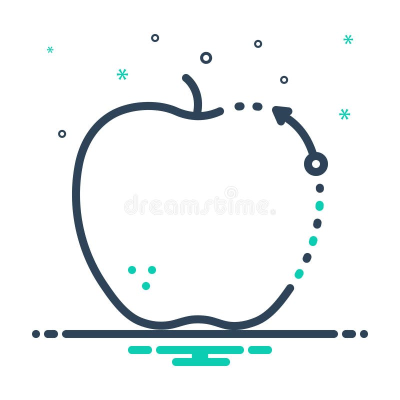 Mix Icon for Trace, Unearth and Ferret Stock Illustration ...