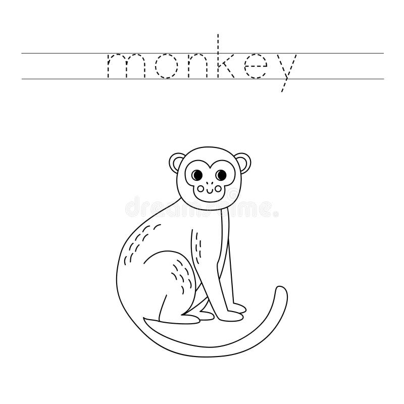 Monkey Trace Stock Illustrations – 381 Monkey Trace Stock Illustrations ...