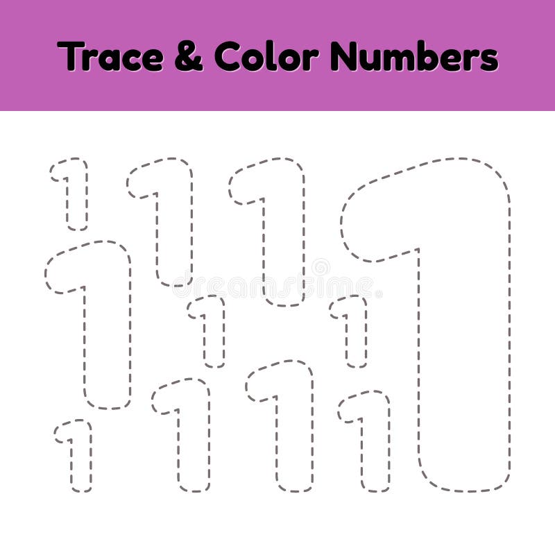 Trace Line Letters for Kindergarten and Preshool Kids. Alphabet Stock ...