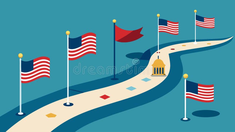 Trace the Path of American History with a Walk a these Antique Flags ...