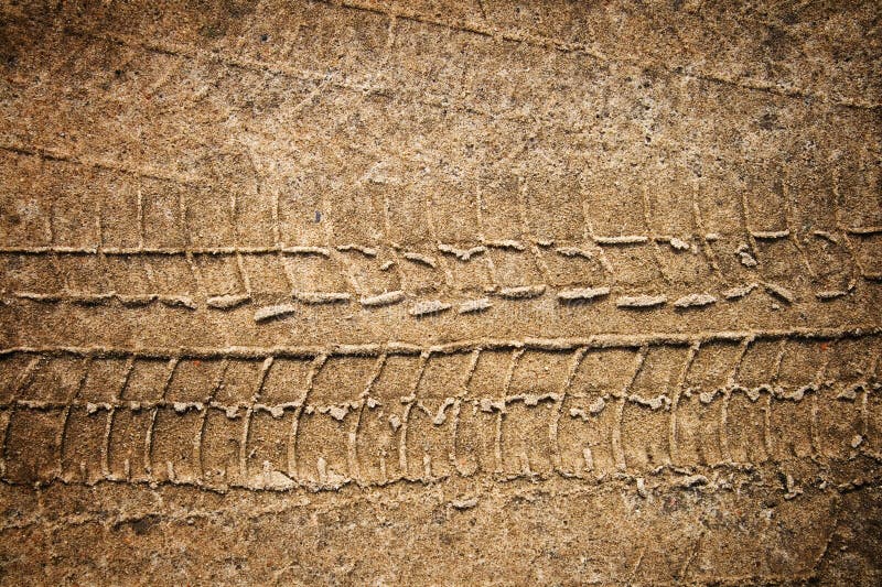 Trace in the sand stock image. Image of close, driving - 2619083