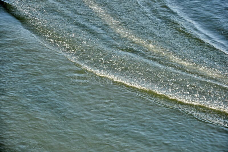 Trace on the water stock image. Image of cross, outside - 44180239