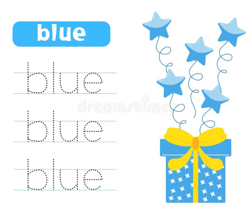 Trace Word Apple. English Worksheet for Kids. Cartoon Colorful Apple ...