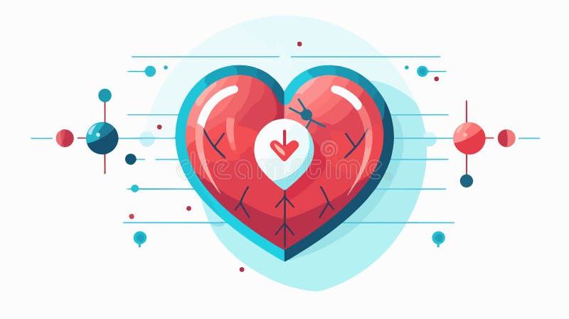 Traceable Heart Treatment Method Symbol Vector Stock Vector ...