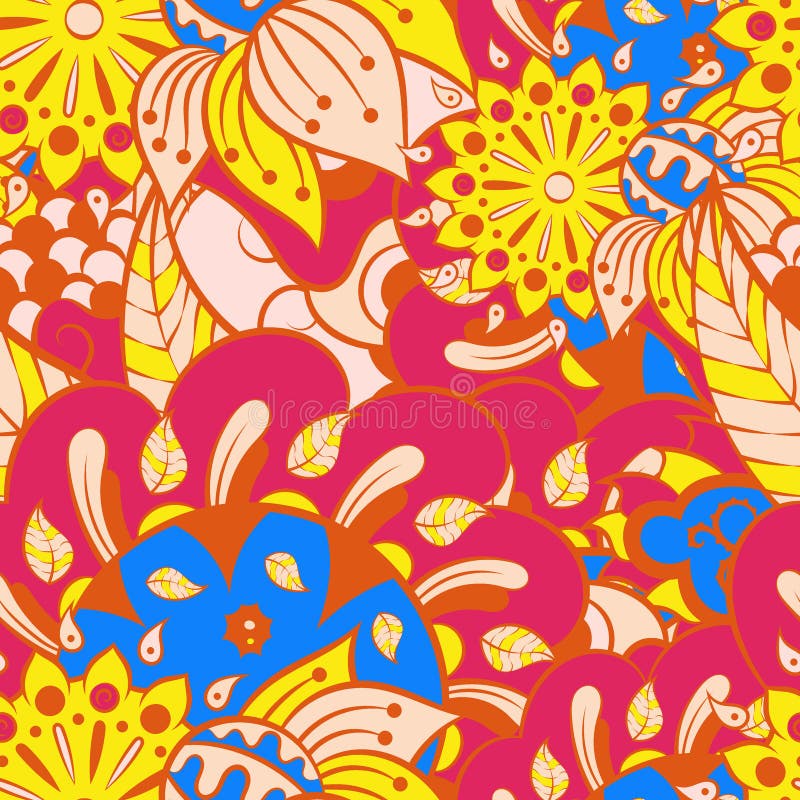 Design Pattern. Mixture of Topics, Abstract Art Stock Vector ...