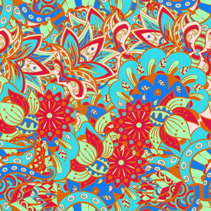 Design Pattern. Mixture of Topics, Abstract Art Stock Vector ...