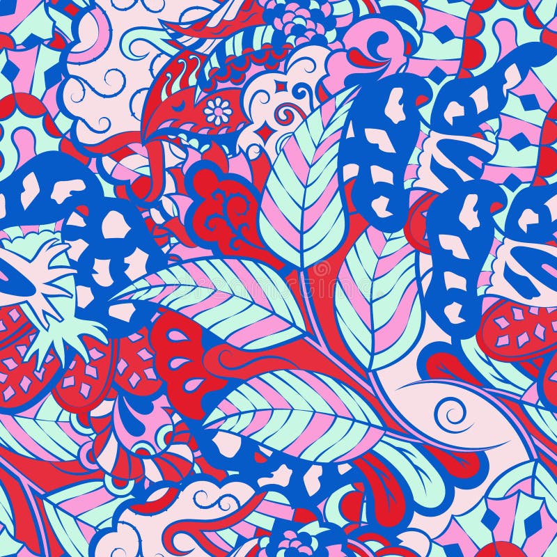 Design Pattern. Mixture of Topics, Abstract Art Stock Vector ...