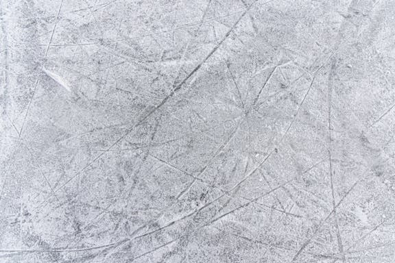 Traces on the Ice from Skates on the Rink Stock Image - Image of freeze ...