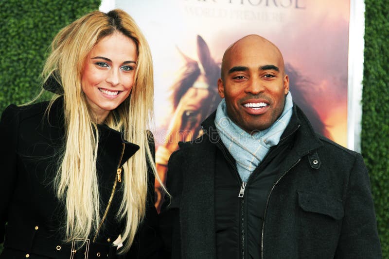 Traci Lynn Johnson E Tiki Barber Foto de Stock Editorial - Imagem de ...