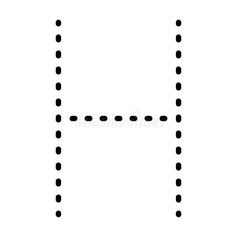 Tracing Alphabet Letter H Prewriting Dotted Line Vect - vrogue.co Tracing Alphabet Letter H Prewriting Dotted Line Vect - vrogue.co