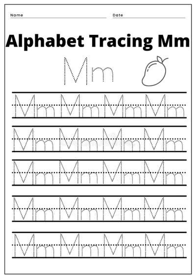 Tracing Worksheet Mm Stock Illustrations – 3 Tracing Worksheet Mm Stock ...