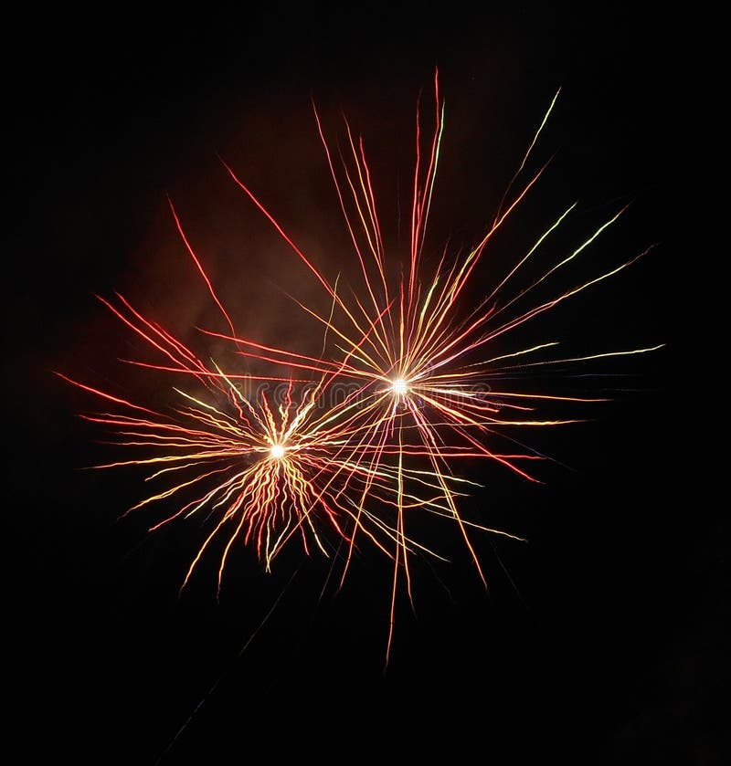Firework in Full Explosion 5 Stock Photo - Image of fireworks, night ...