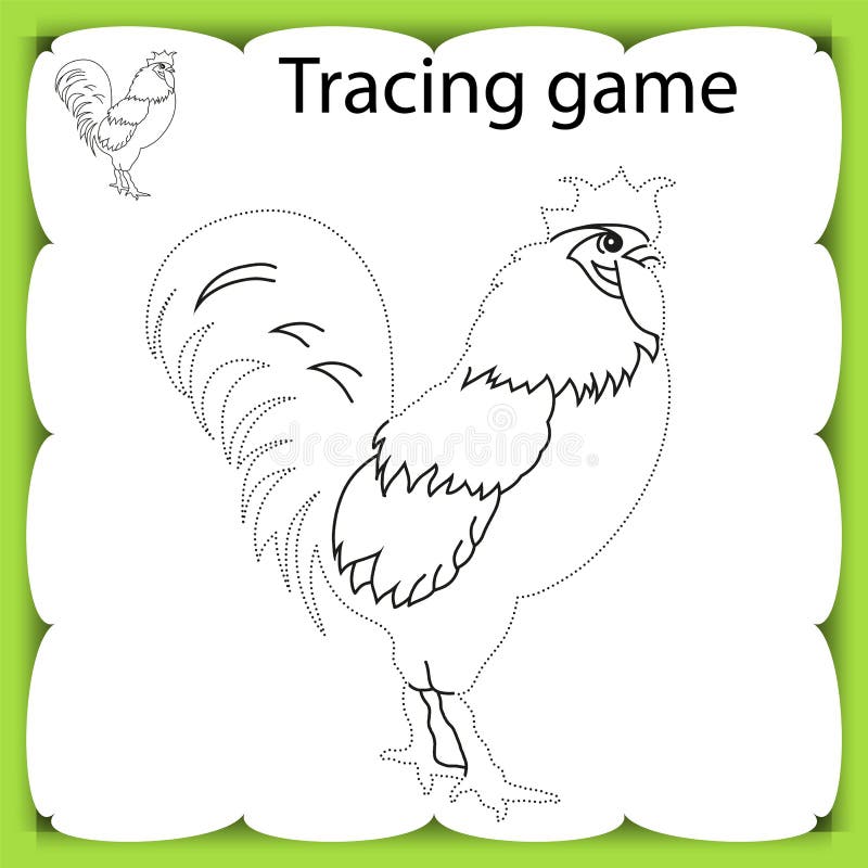 Tracing Chicken Stock Illustrations – 118 Tracing Chicken Stock ...