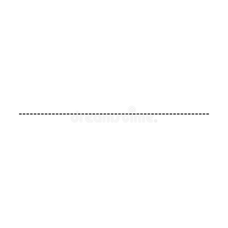 Tracing Line Dotted Horizontal Element for Kids Worksheet, Dotted Line ...