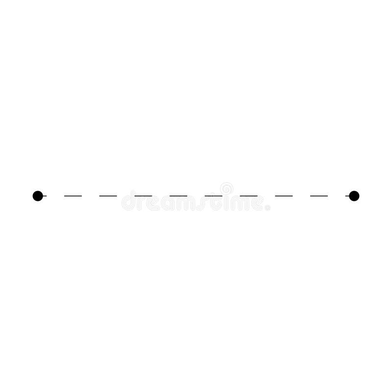 Tracing Line Dotted Horizontal Element for Kids Worksheet, Dotted Line ...