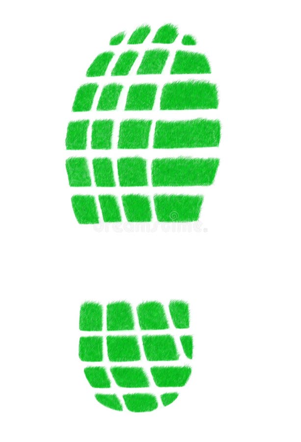 Camoflage and Green Boot Prints Stock Vector - Illustration of shoe ...